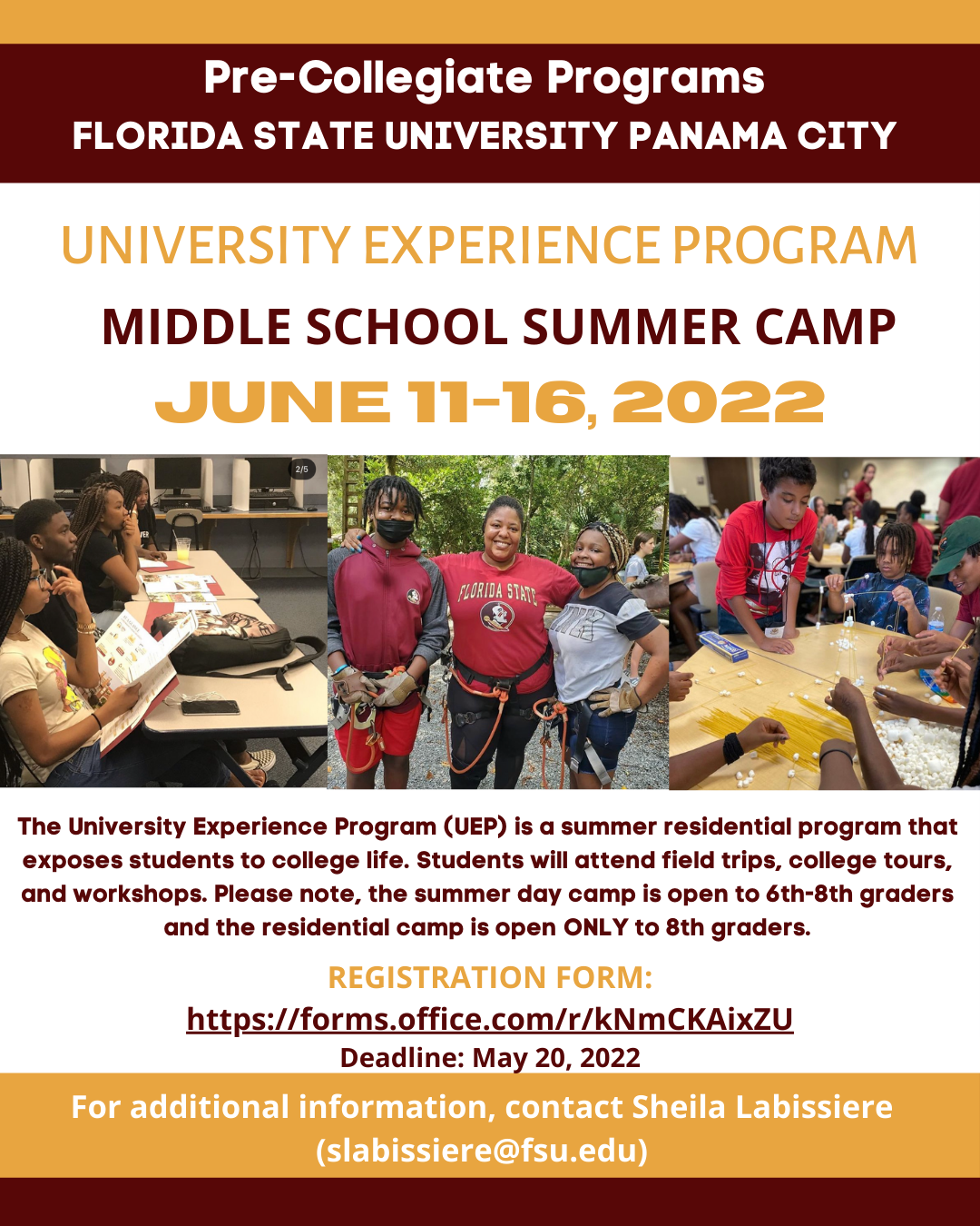 University Experience Program | FSU Panama City